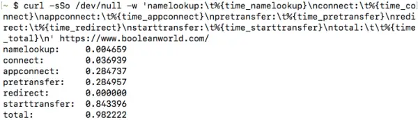 Curl Command Tutorial With Examples Boolean World